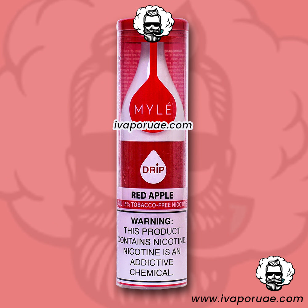 Buy RED APPLE MYLÉ Drip Disposable Device in UAE, Dubai, Abu Dhabi ...